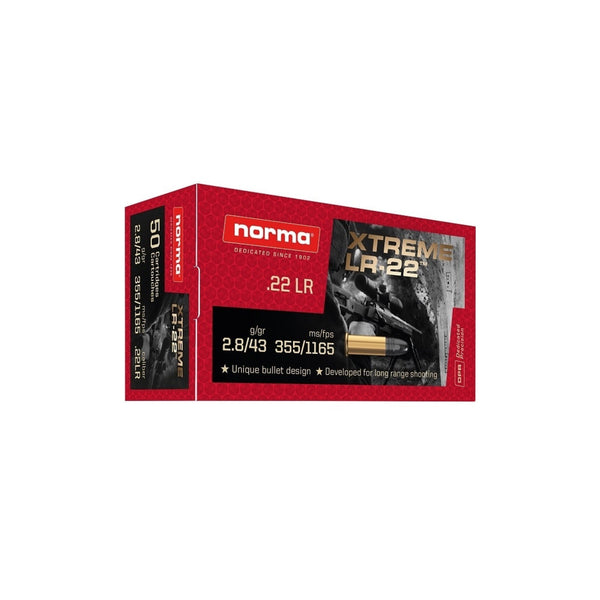 Norma Xtreme LR-22 .22LR (50) – Target Rifle South Australia Inc.