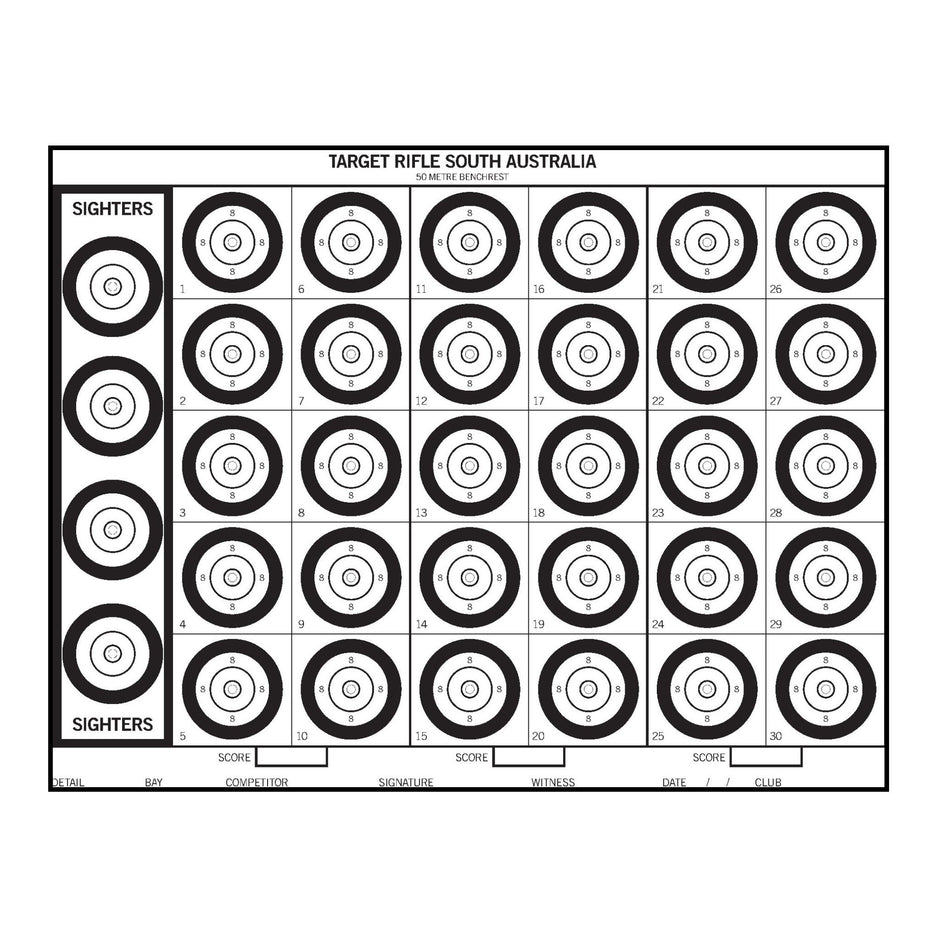 Targets – Target Rifle South Australia Inc.